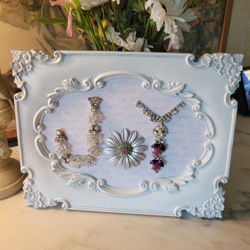 Repurposed Jewelry Art - Etsy