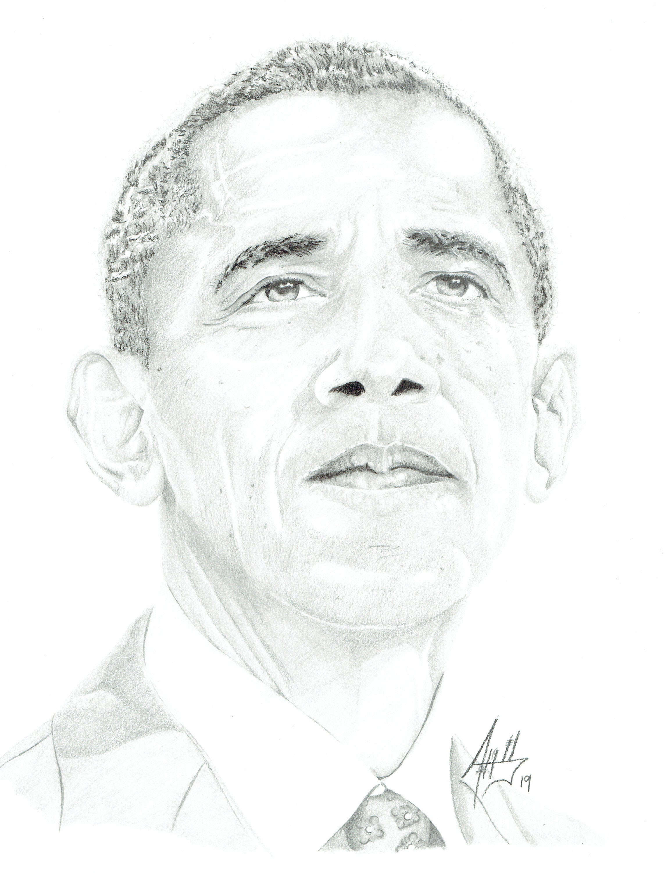 Barack Obama Drawing