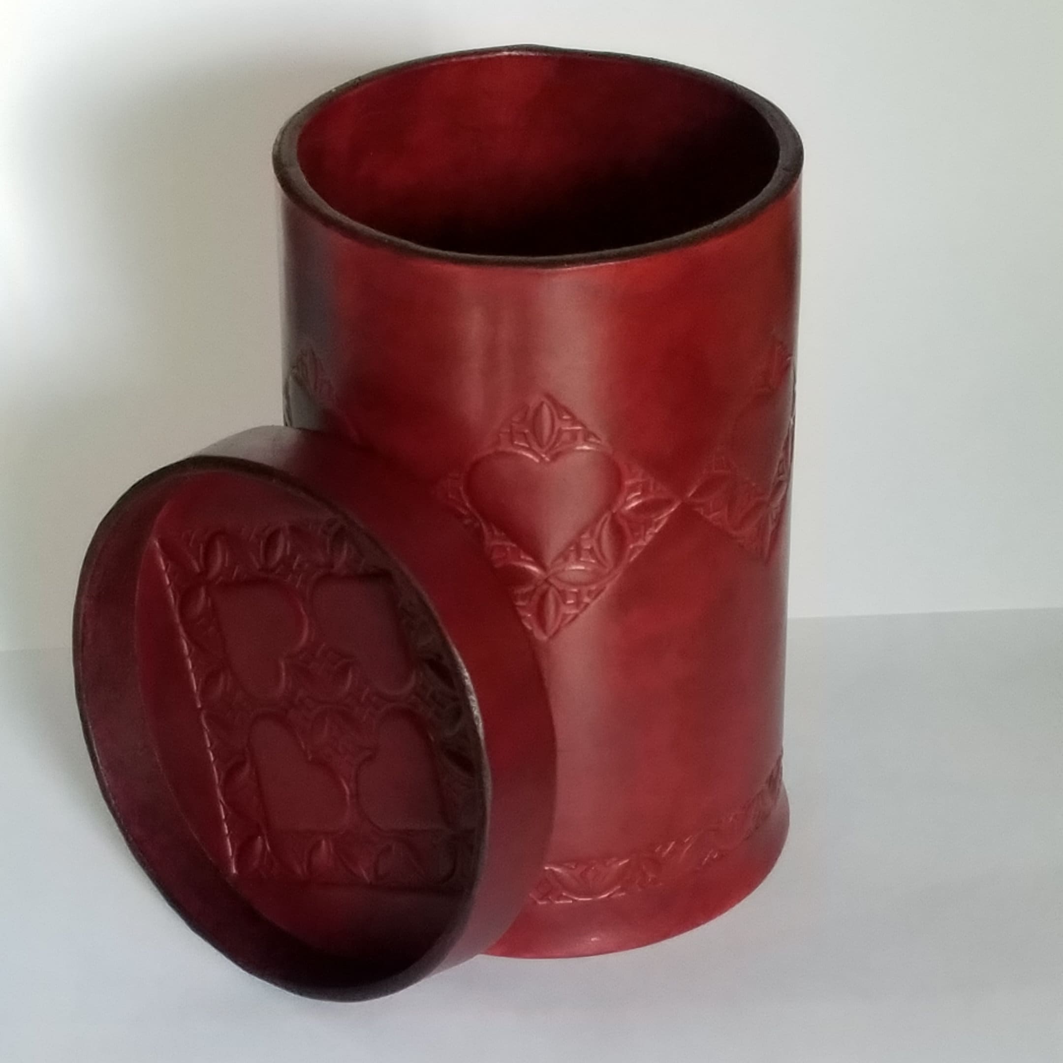 Leather Canister - Etsy