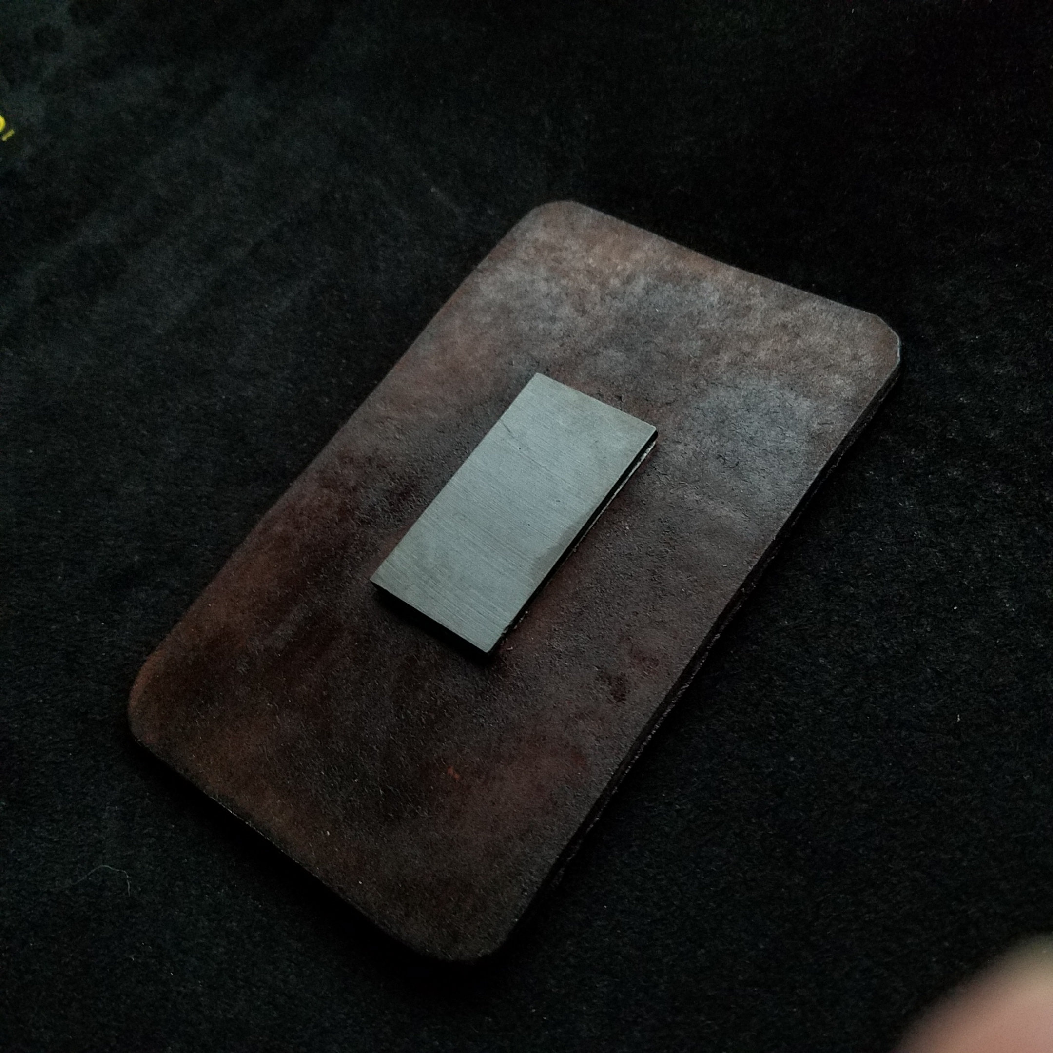 Leather Refrigerator Magnet Pair - Etsy