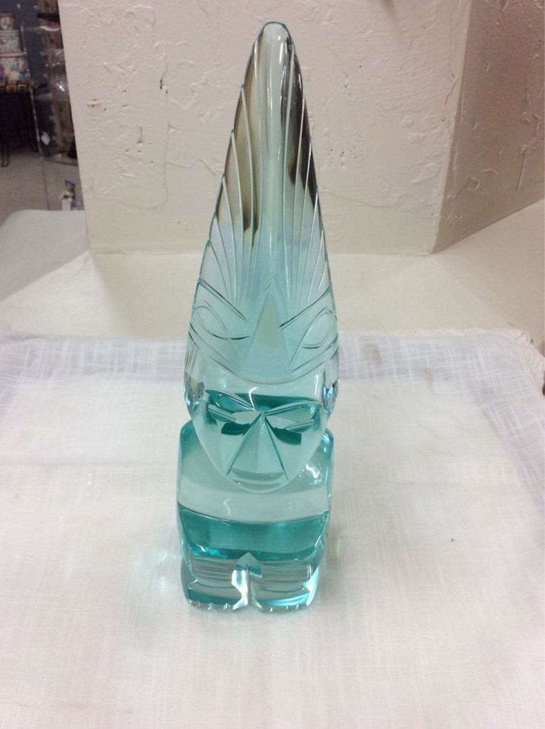 Aztec Mayan Teal Polished Paperweight Statue - Etsy