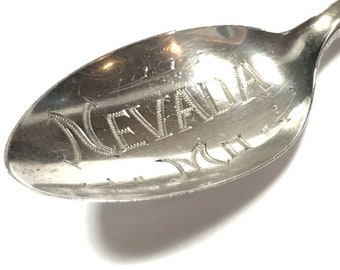 Nevada Silver Spoon - Etsy