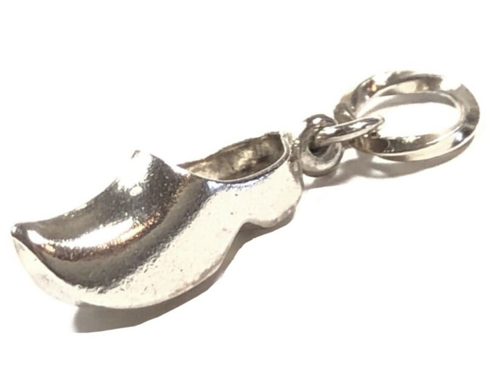 Beautiful Ladies Sterling Silver Clog Shoe Bracelet Charm - Etsy
