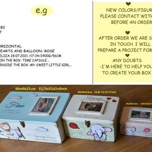 Memory Baby Boxbaby Box With Photo Personalized Gift for | Etsy