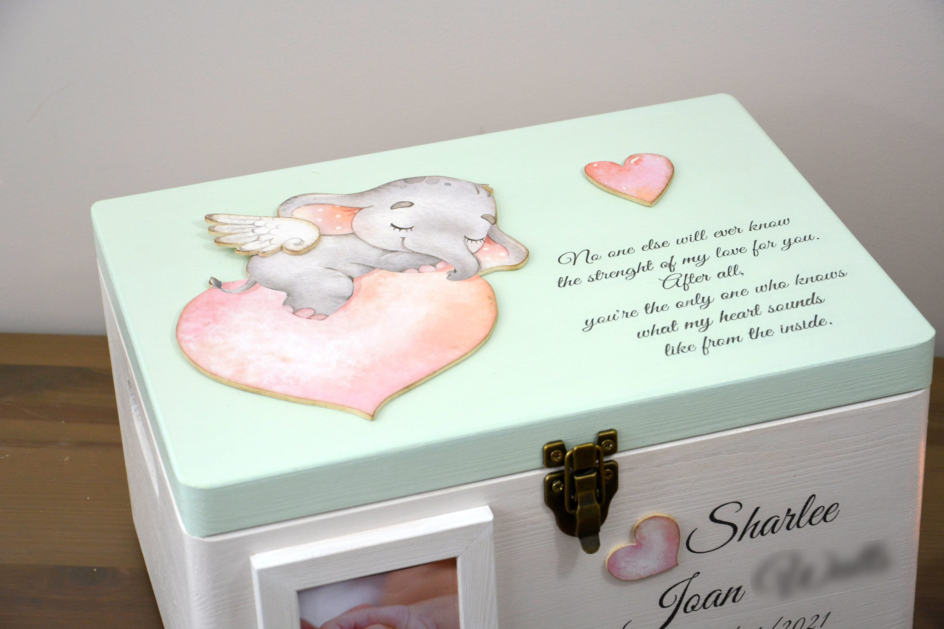 Baby Loss Memorial Box in Memory of Child Mom of an Angel - Etsy
