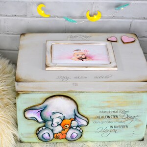 Memory Baby Boxbaby Box With Photo Personalized Gift for | Etsy