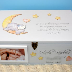 Baby Loss Memorial Box, in Memory of Child, Mom of an Angel, Angel Baby ...