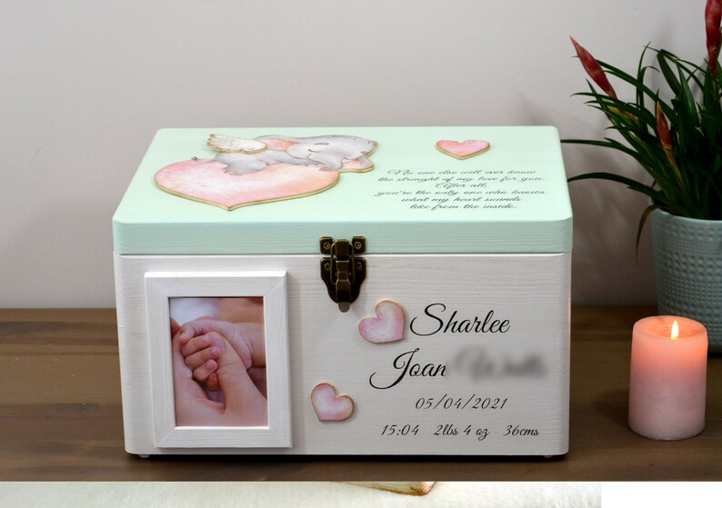 Baby Loss Memorial Box in Memory of Child Mom of an Angel - Etsy