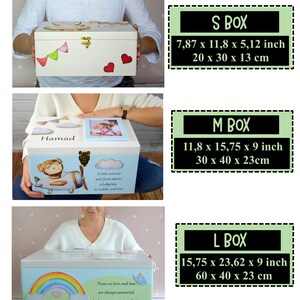 Baby Loss Memorial Box, in Memory of Child, Mom of an Angel, Angel Baby ...