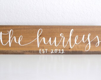 Established sign | Etsy