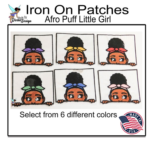 Afro Puff Patch - Etsy