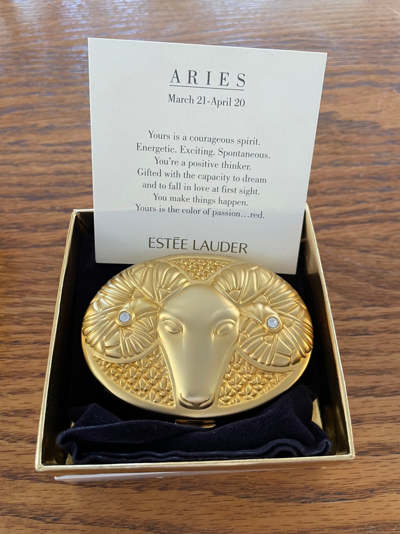 Estée Lauder Astrological Sign Compact Collection 1998 - Etsy