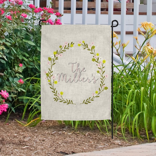 Custom Garden Flag - Etsy
