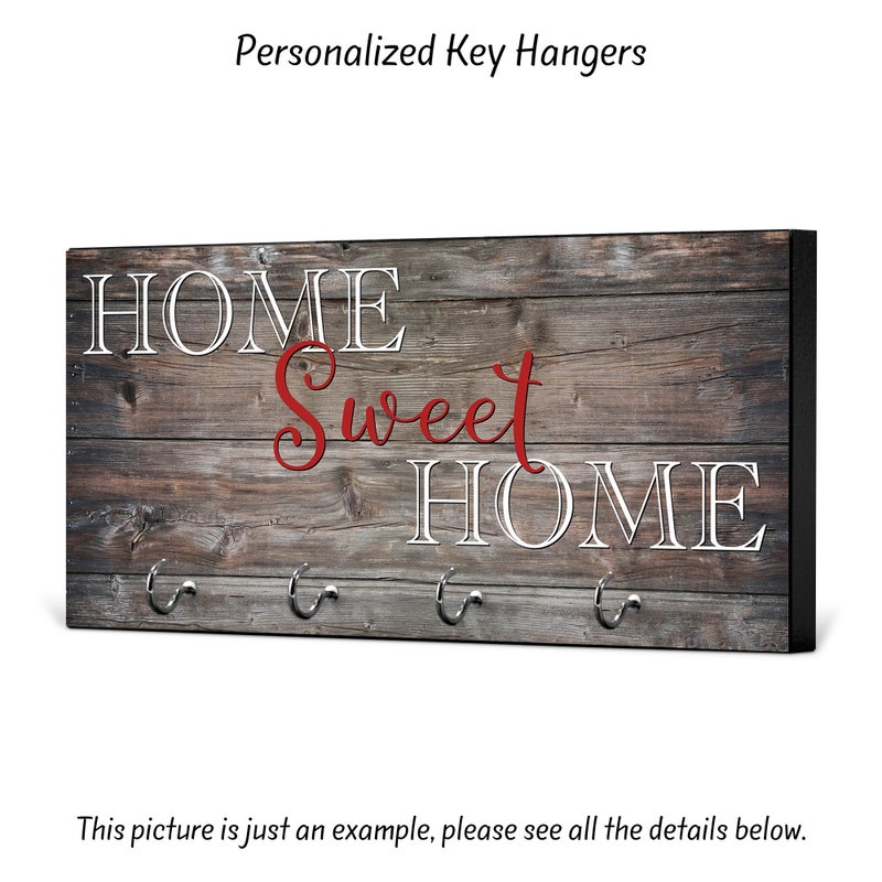 Home Sweet Home Key Holder - Etsy