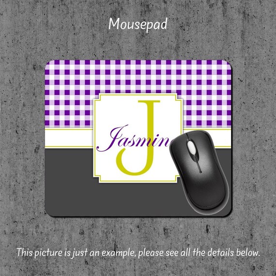 Mouse Pad Personalized Mousepad Gift Birthday Gift Wedding | Etsy
