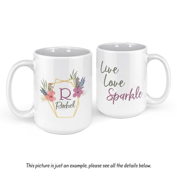 Mug Ceramic Mug Cute Mug Gift for Her Quote Mug Custom Mug New | Etsy