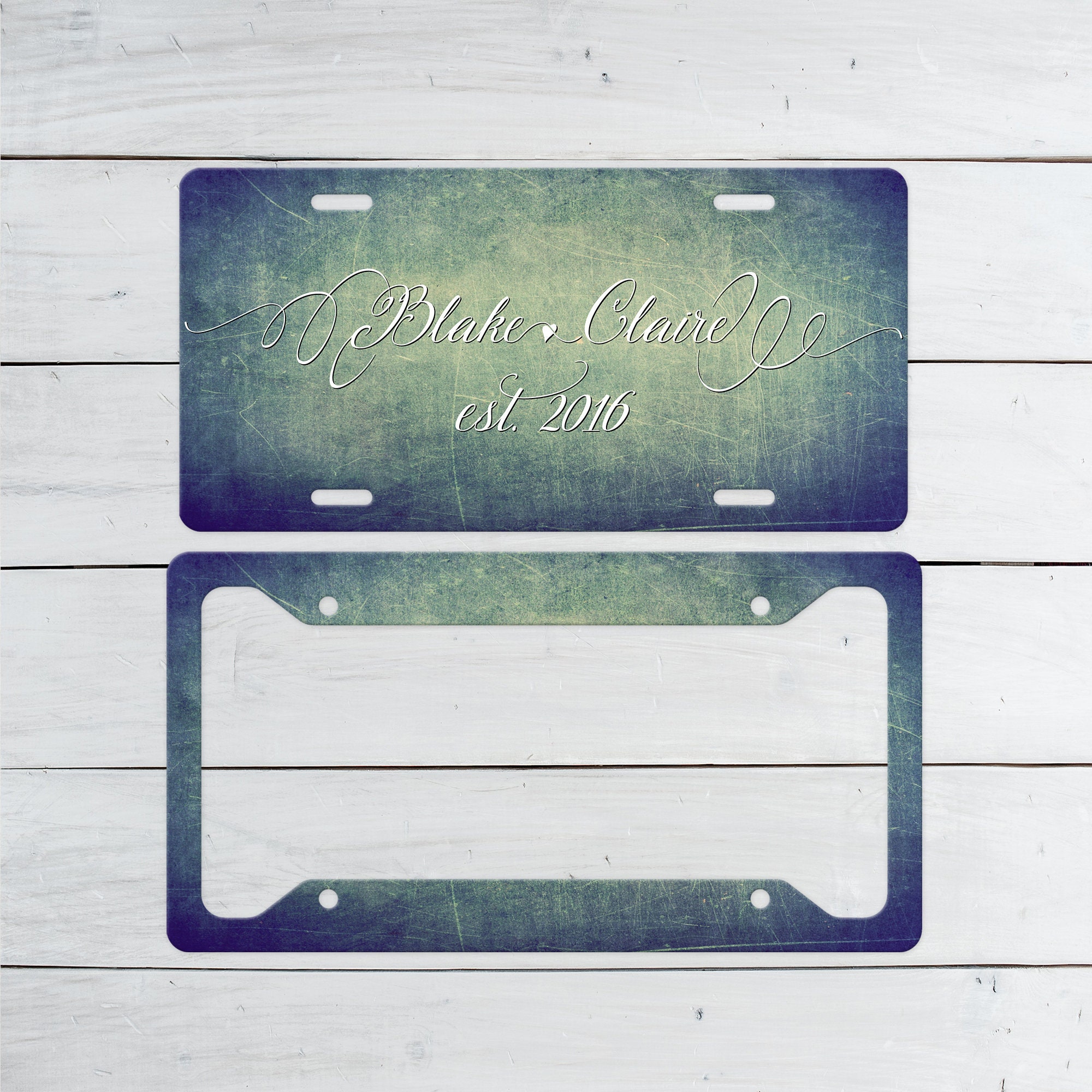 License Plate License Plate Frame License Plate Art Car | Etsy