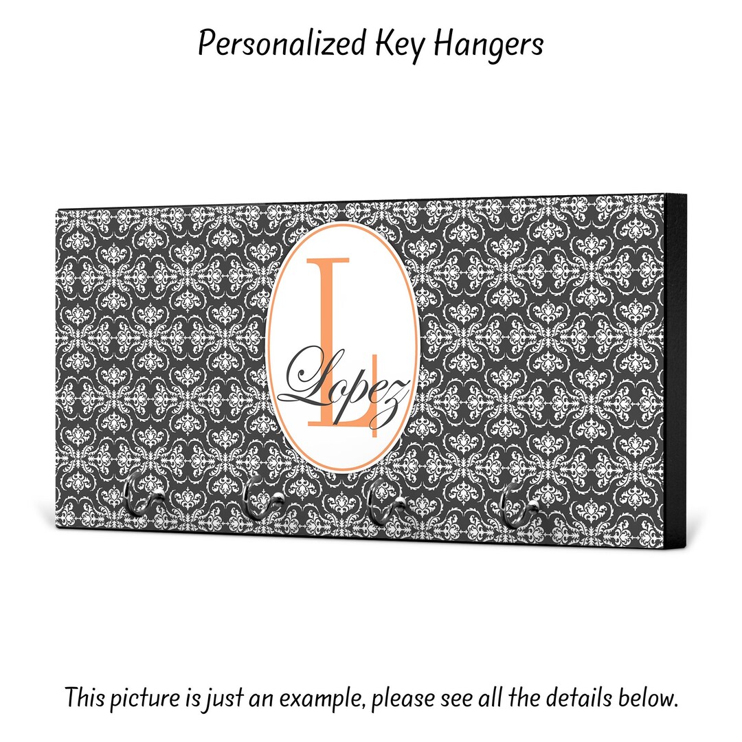 Personalized Housewarming Gift, New Home Gift, Key Holder, Key Rack ...
