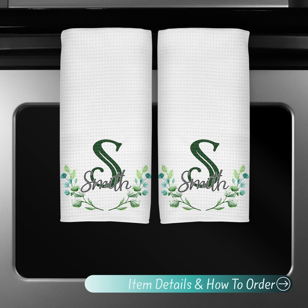 Custom Dish Towel: Personalized Kitchen & Dish Towel - Perfect Hostess ...