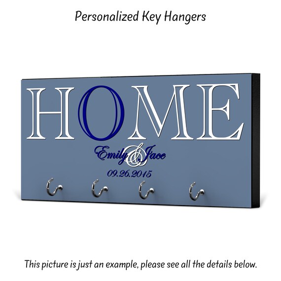 Personalized Housewarming Gift New Home Gift Key Holder Key | Etsy
