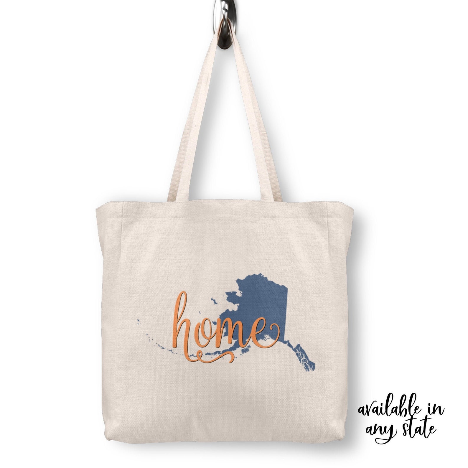 Alaska Tote Bag State Tote Bag Gift for Her Tote Bag - Etsy