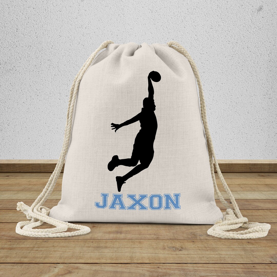 Basketball Gift, Basketball Bag, Basketball Drawstring Bag, Team Gifts ...