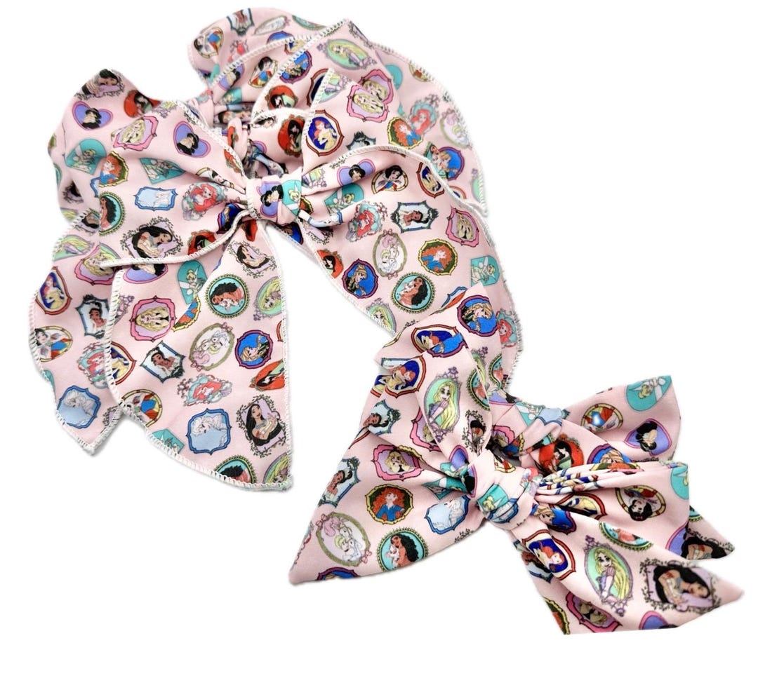 Girls Princess Bows, Magical Bows, Vacation Bows, Toddler Hair Bows ...