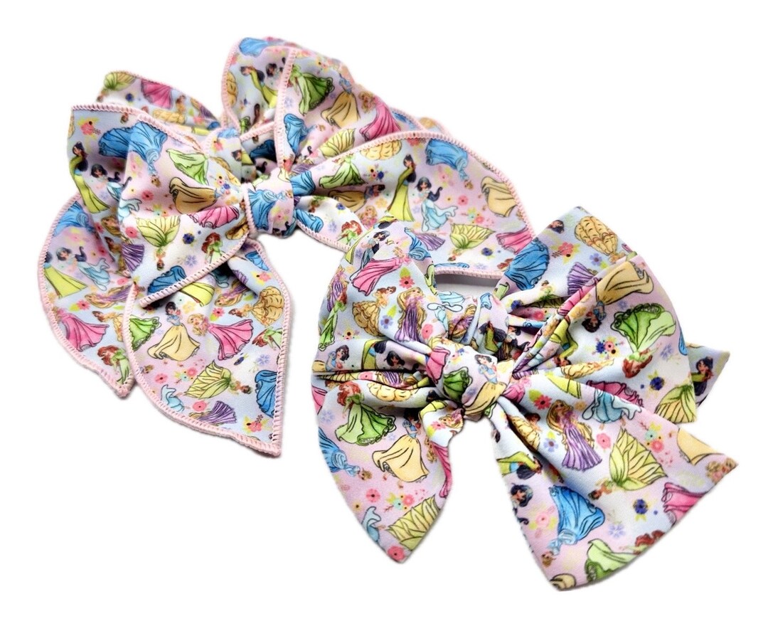 Girls Princess Bows, Magical Bows, Vacation Bows, Toddler Hair Bows ...