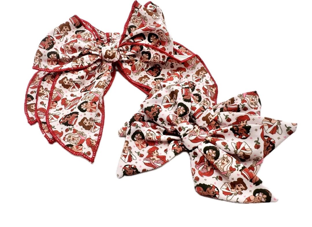 Girls Princess Bows, Magical Bows, Vacation Bows, Toddler Hair Bows ...