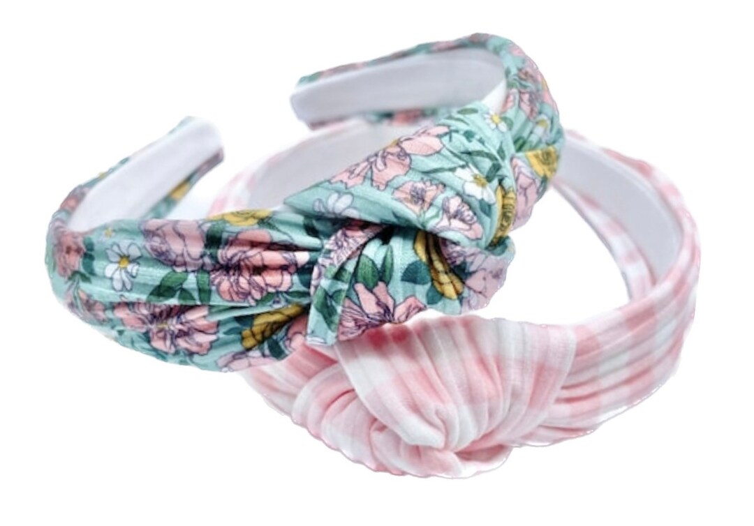 Spring Headbands, Girls Headbands, Knot Headbands, Floral Headband ...