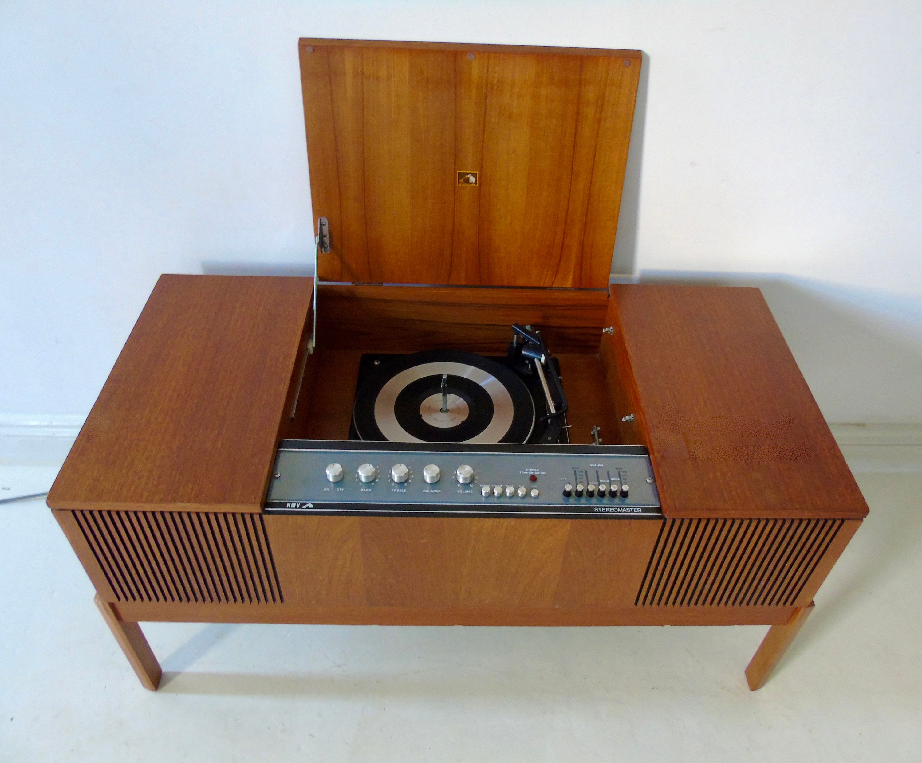1970S HMV Stereomaster Model 2411 Radiogram Stereogram Teak | Etsy