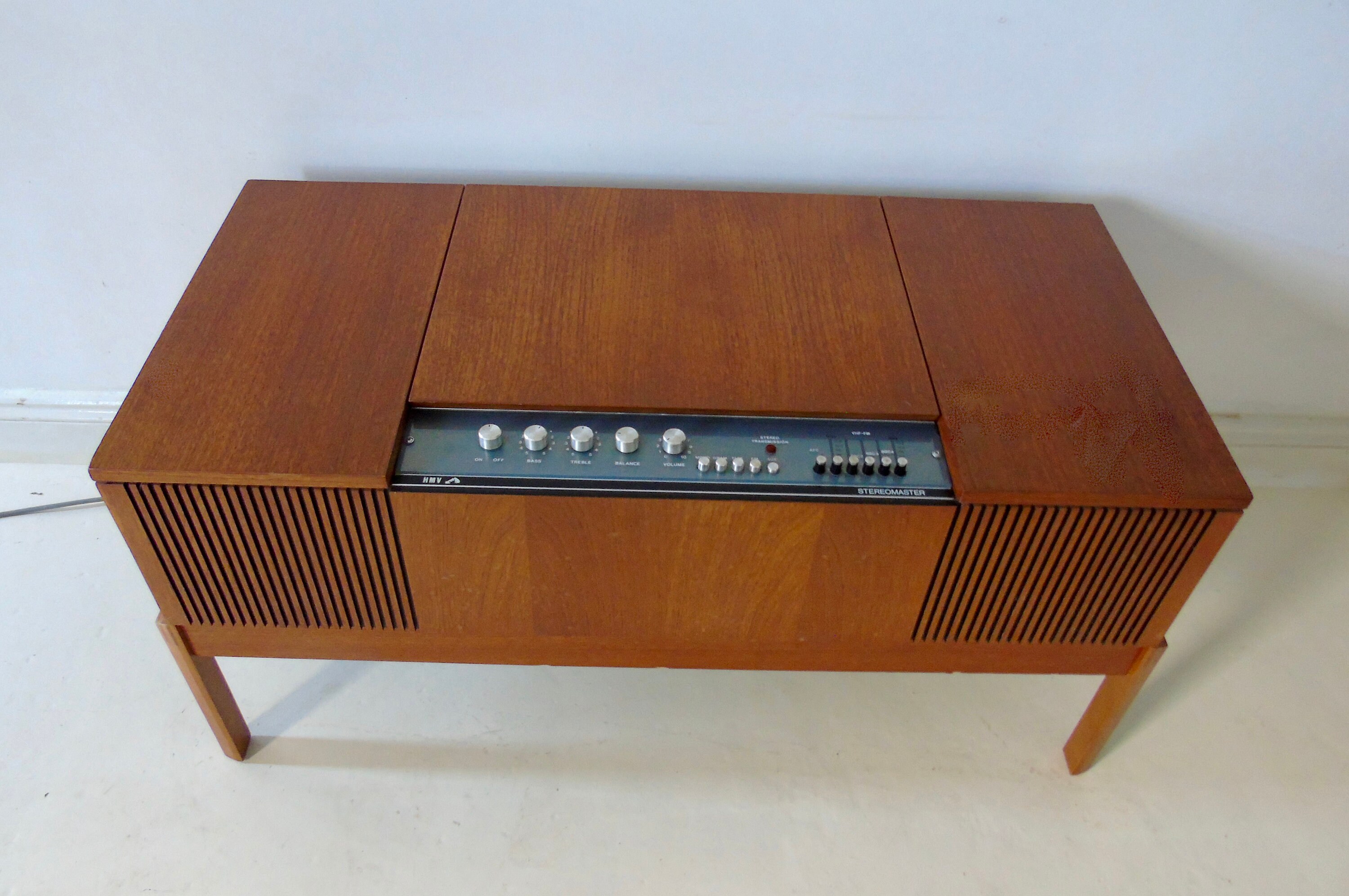 1970S HMV Stereomaster Model 2411 Radiogram Stereogram Teak | Etsy