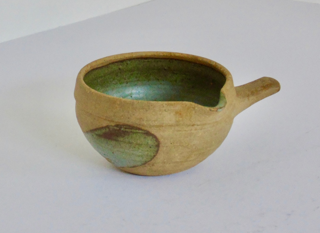 Alan Brough Newlyn Studio Pottery 3 Cornish Stoneware Pouring Bowls ...