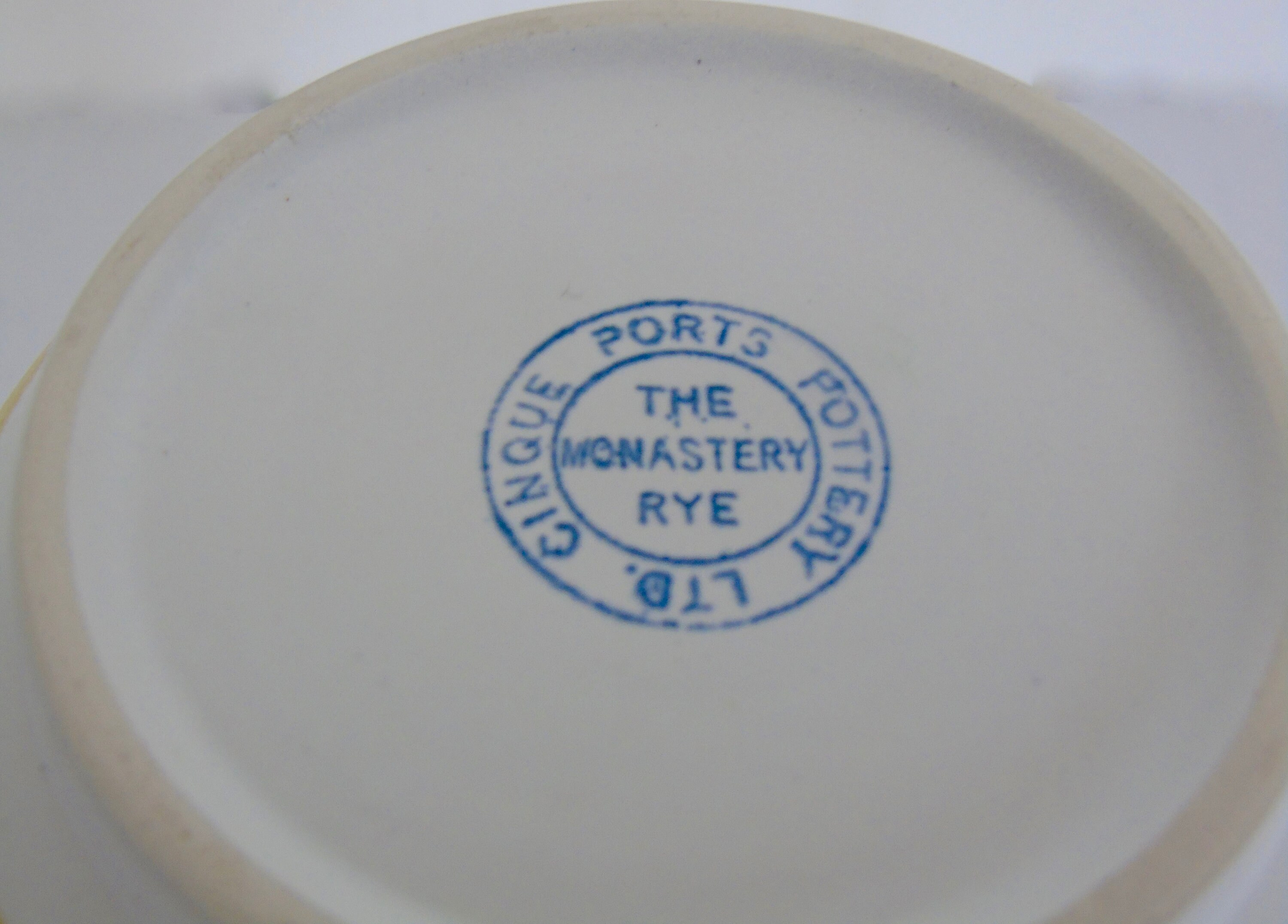 Mid Century Cinque Ports Pottery the Monastery Rye Hand Painted Carafe ...