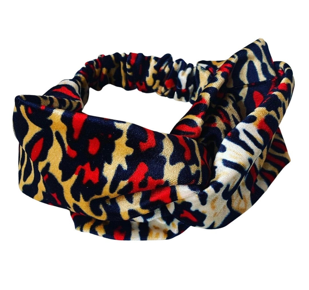 LIMITED EDITION Twist Knot Leopard Print Headband, Knotted Headband ...