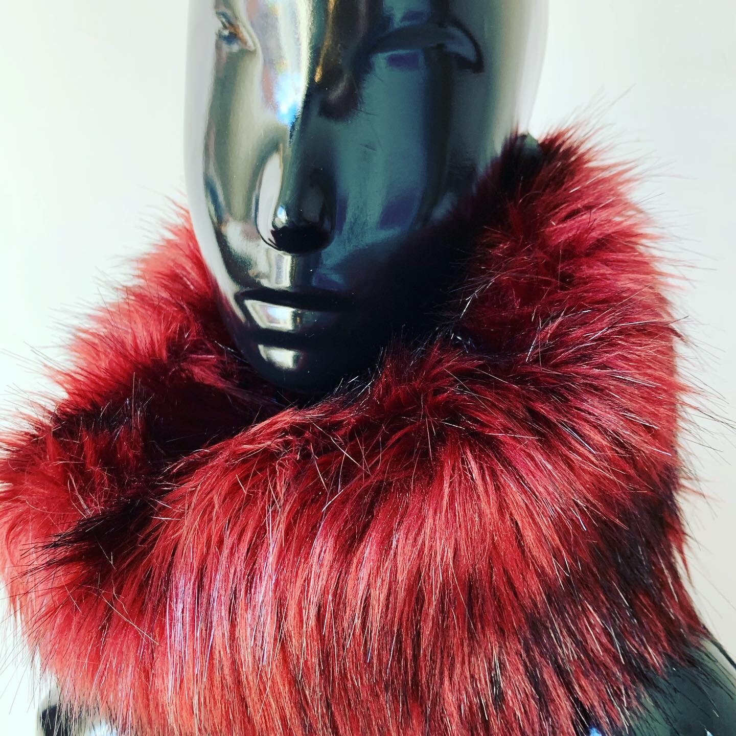 Premium Quality Faux Fur Reversible Snood Super Plush Long | Etsy