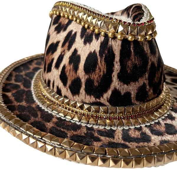 Leopard Print Hat - Etsy