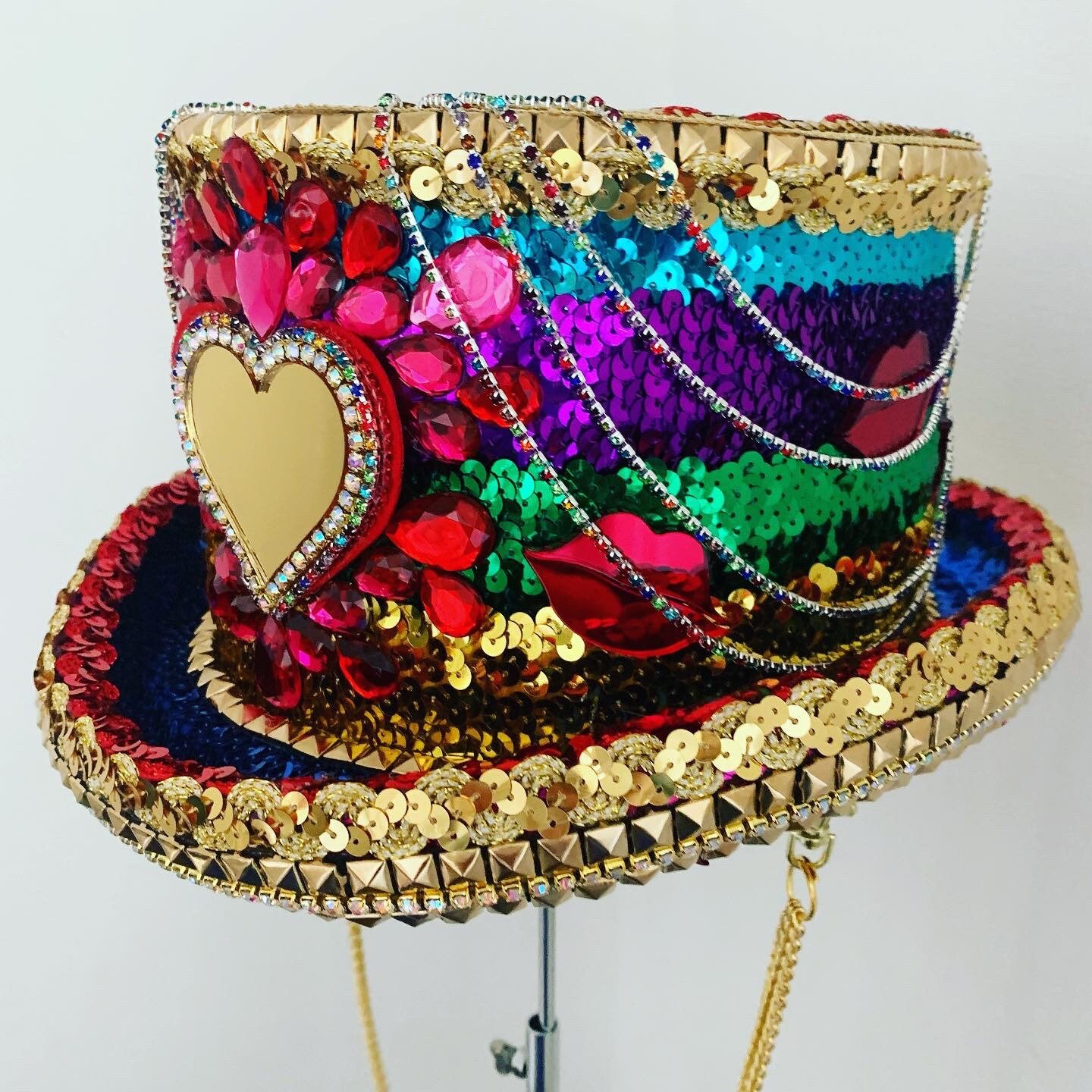 You've Got the Love Top Hat Rainbow Heart Top Hat - Etsy