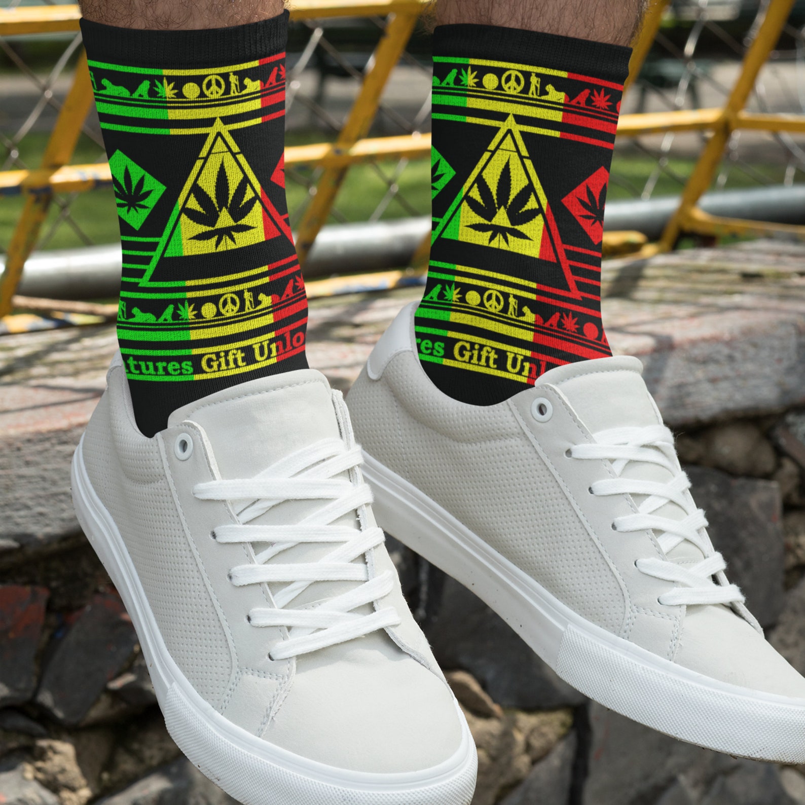 Dope Weed Socks-stoner Swag - Etsy
