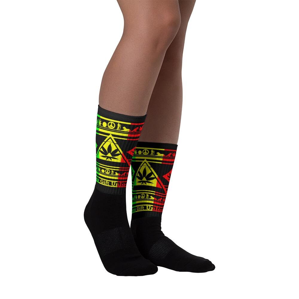 Dope Weed Socks-stoner Swag - Etsy