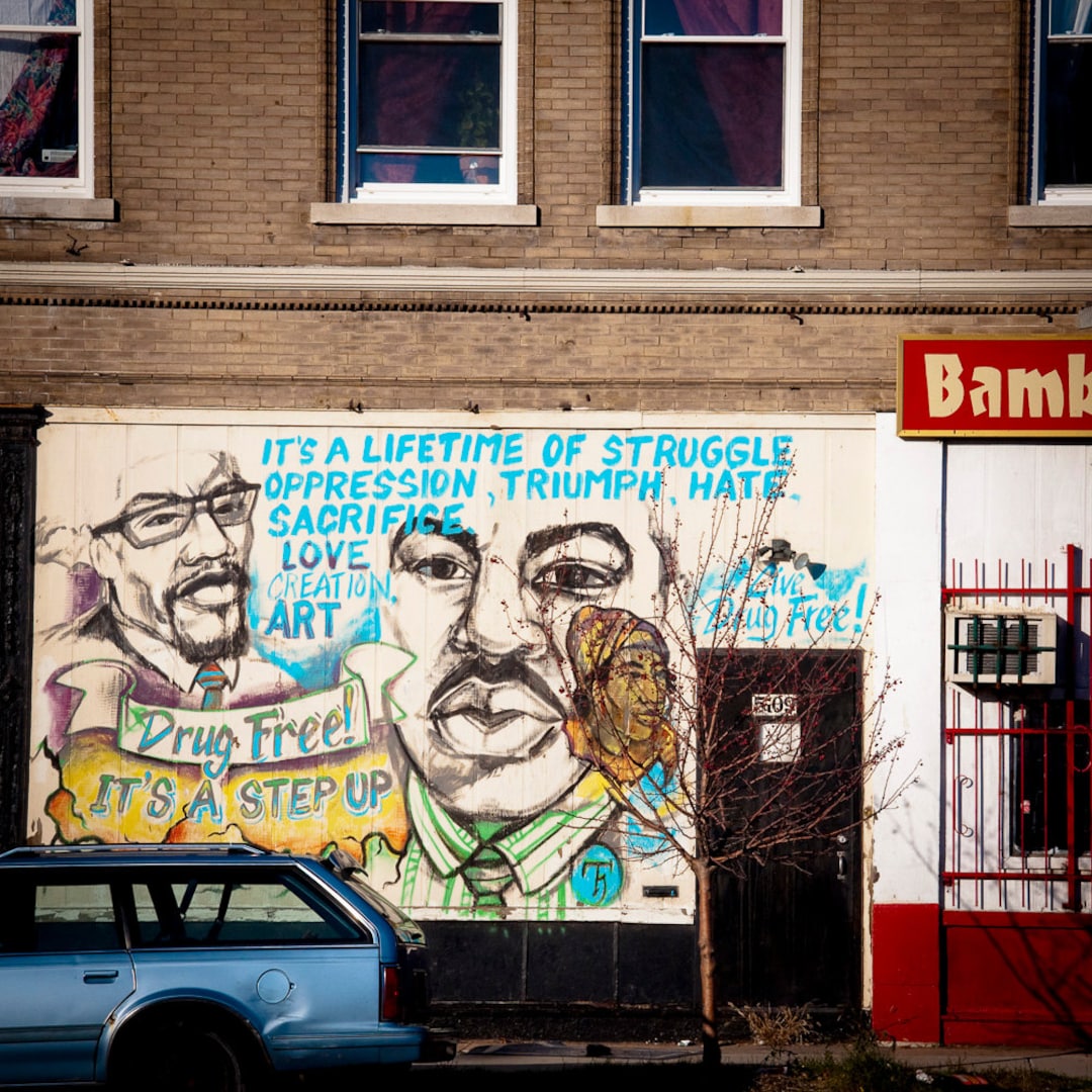 Martin Luther King Jr Street Art