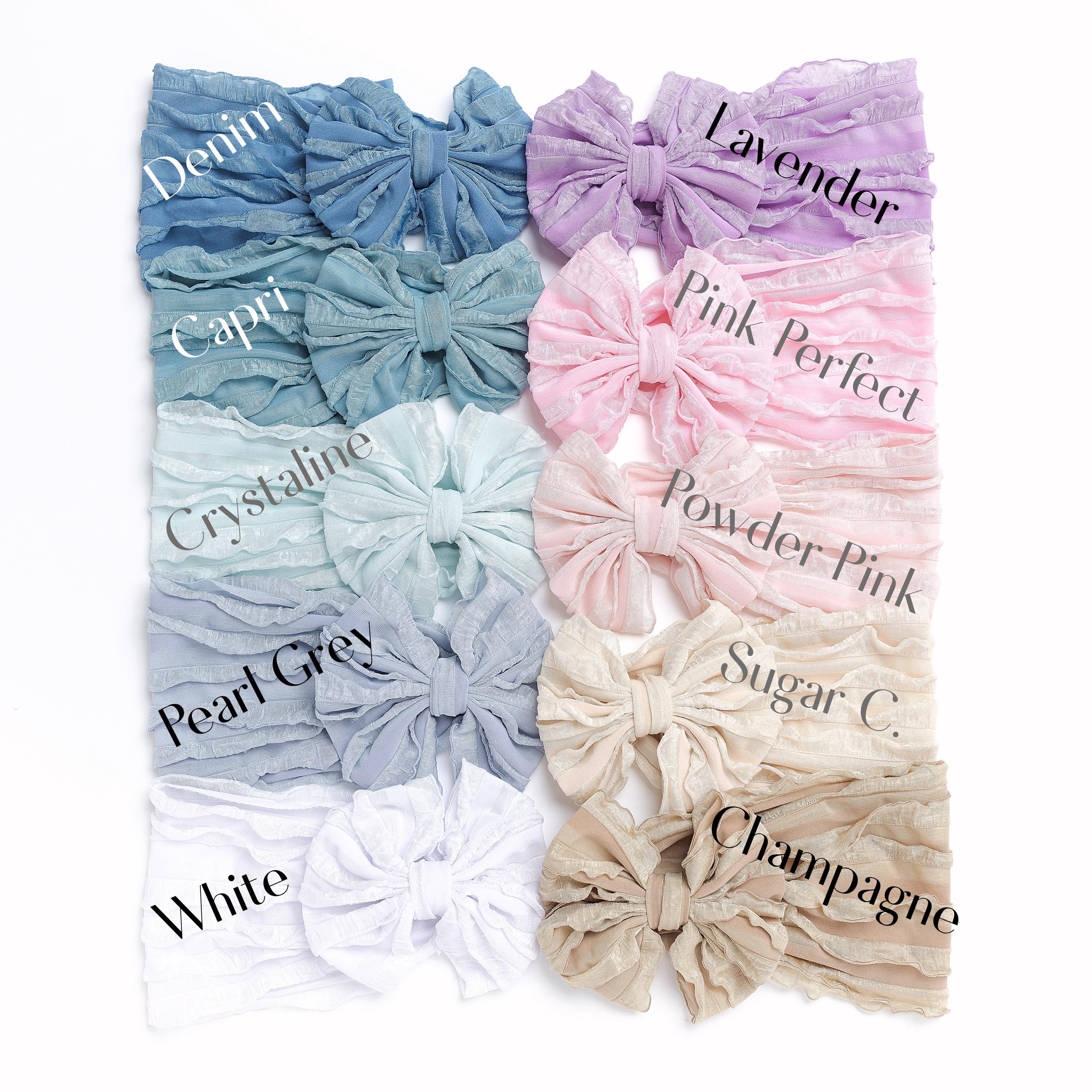 Big Bow Baby Headbands, Baby Girl Headbands, Newborn Bow Headband ...