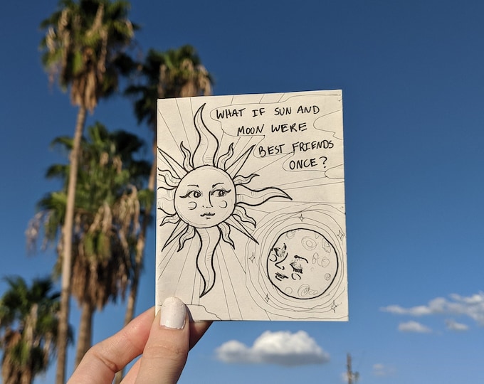 Sun and Moon Zine Digital Copy - Etsy