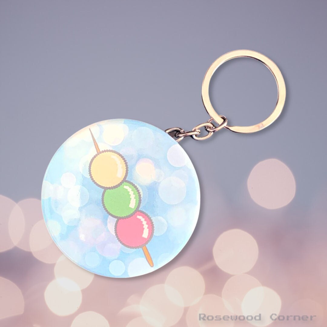 Pixel Dango Bottle Opener Button Keychain - Etsy