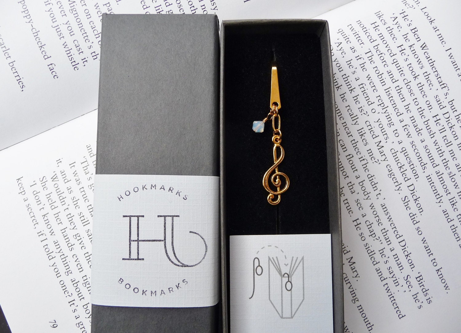 Music Note Bookmark - Etsy