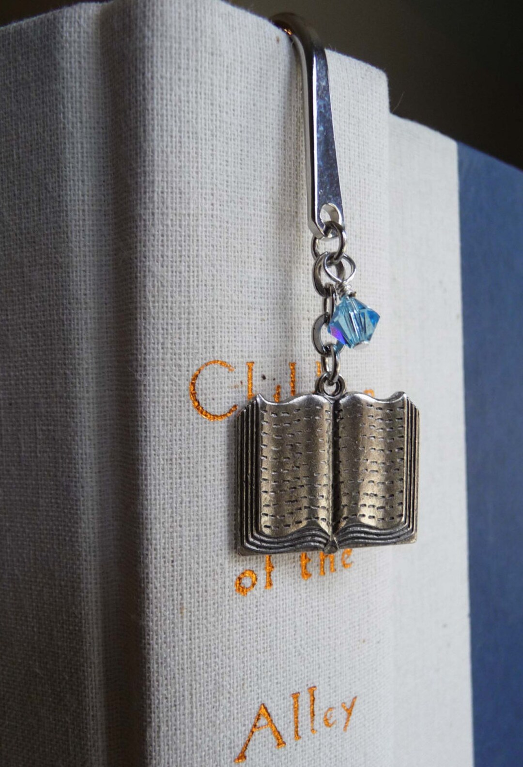 Open Book Bookmark - Etsy