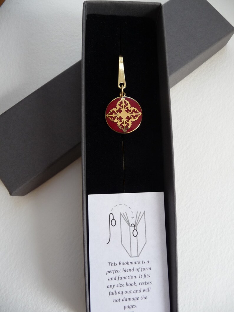 Double Dorje Enamel Bookmark - Etsy
