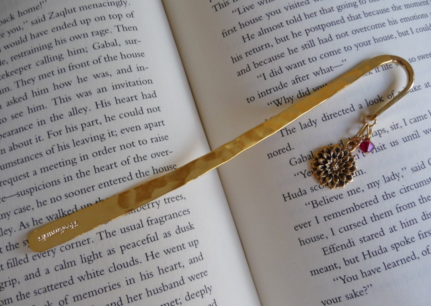 Lotus Flower Bookmark | Etsy