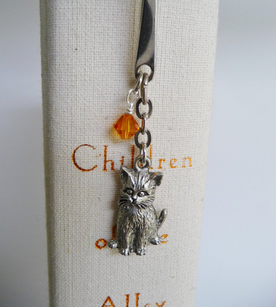 Cat Bookmark - Etsy