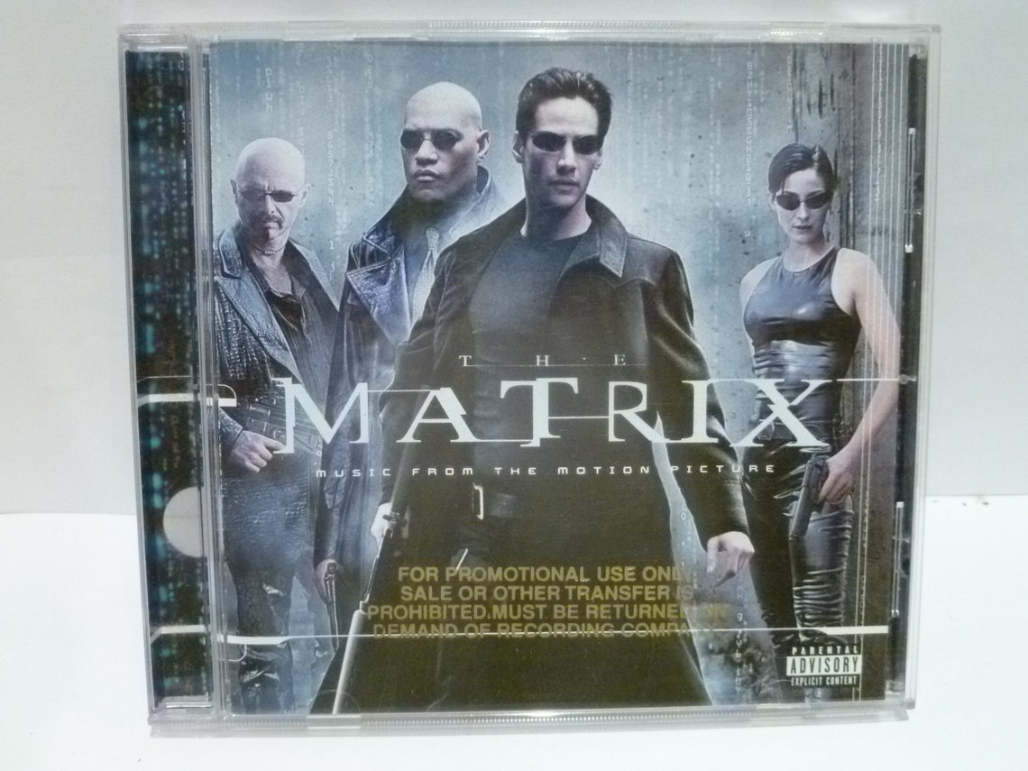 The Matrix 1999 Promotional Soundtrack CD - Etsy